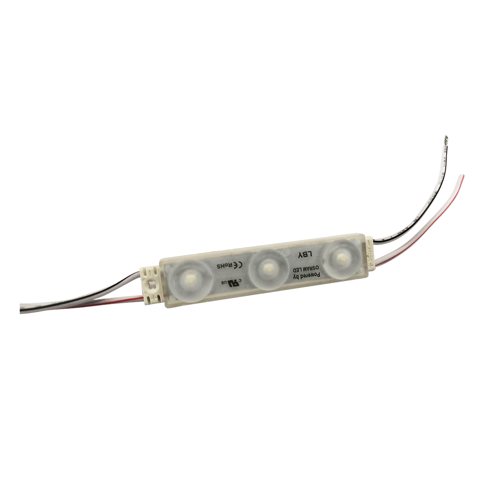 OSRAM SMD 2835 IP67 Waterproof LED Module ( 3LED, 1.5W, L77.8x W15.4 x ...